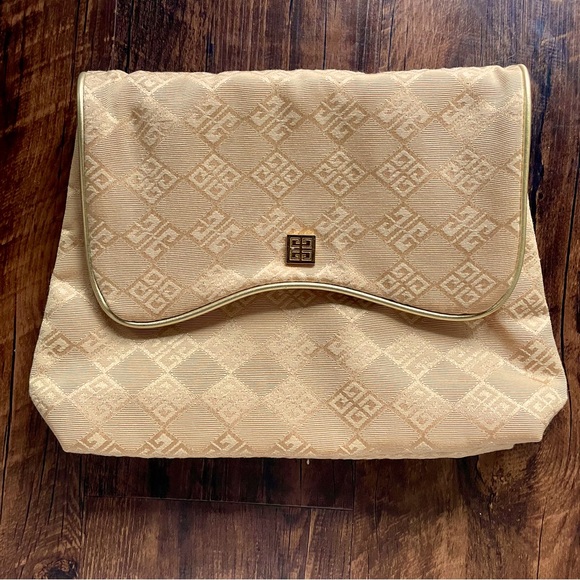 Givenchy | Bags | Givenchy Monogram Portfolio Clutch | Poshmark